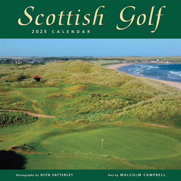 Colin, Baxter, Scottish Golf Calendar 2025 – Desk Calendars
