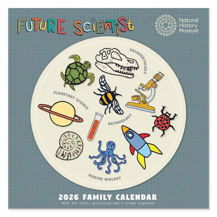 Natural History Museum, Future Scientist Family Planner 2026 – Desk ...